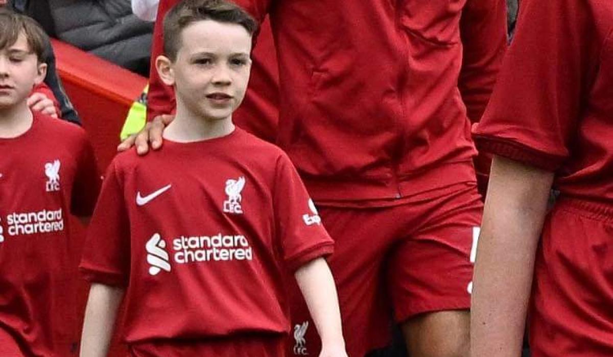 Dream comes true as Islandeady schoolboy is Anfield mascot - Mayo Live