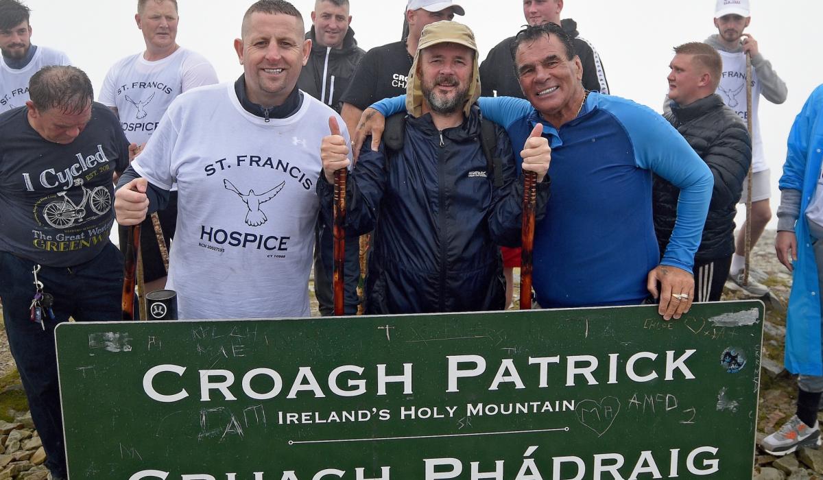 Croagh Patrick charity climb passes off without violence - Mayo Live