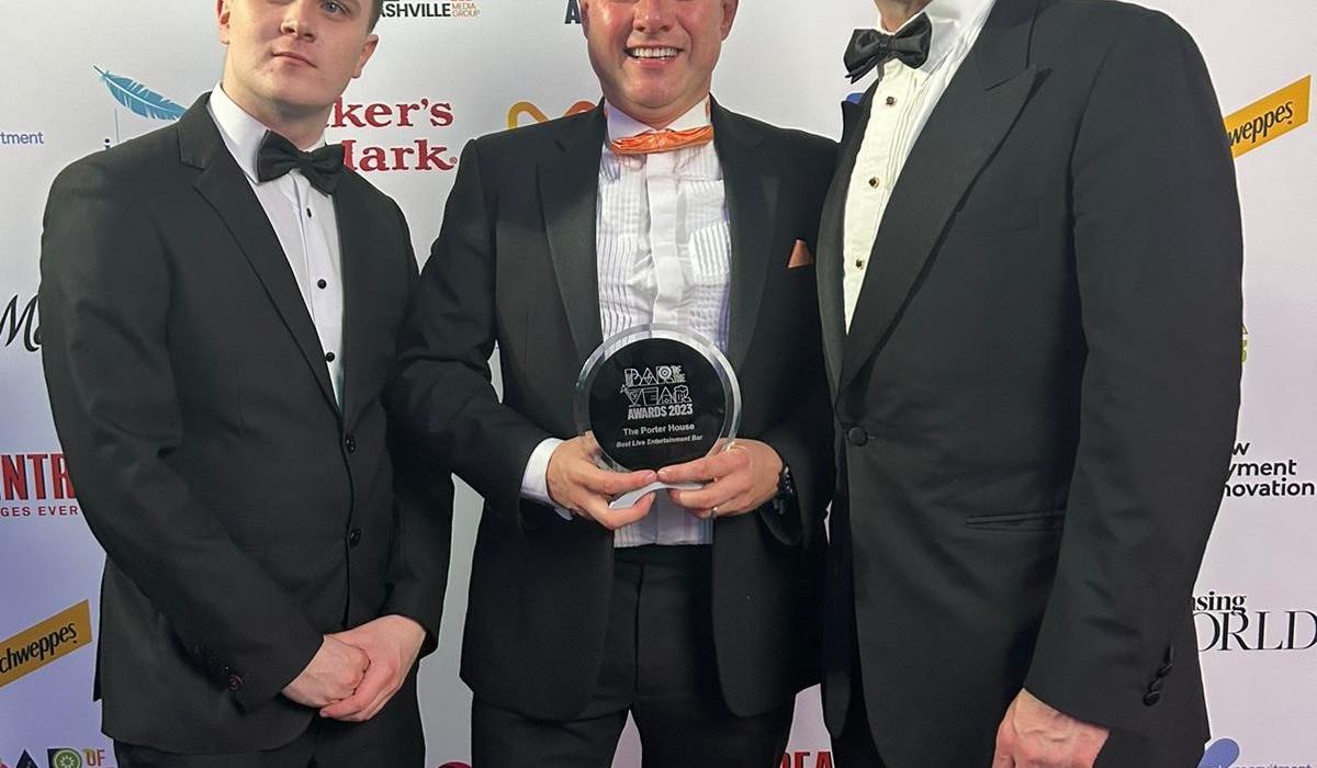 Westport's Porter House wins Best Live Entertainment Bar award - Mayo Live