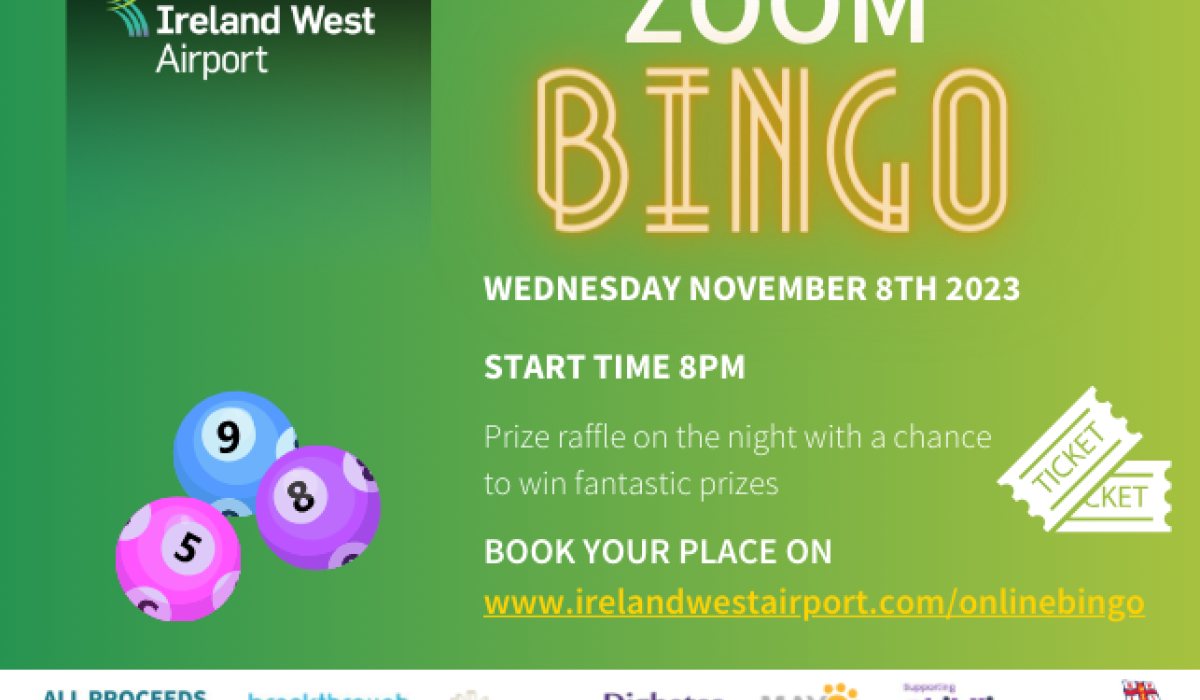 Ireland West Airport online charity bingo game attracting huge interest ...