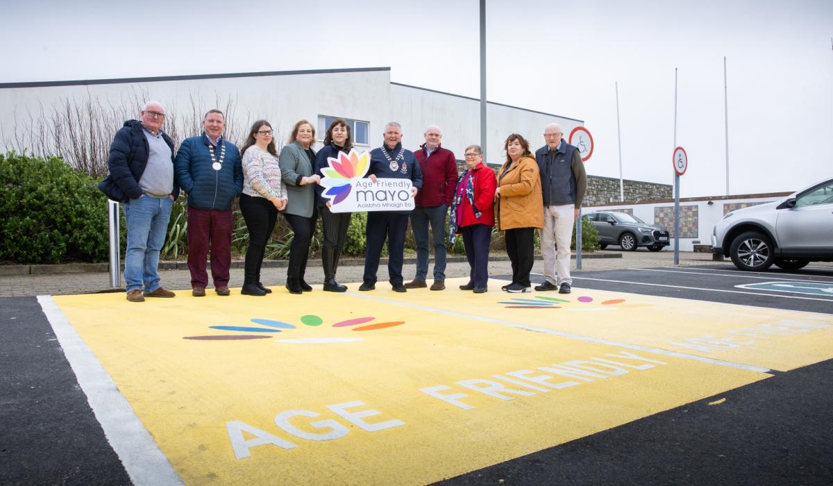 Mayo library unveils Age-Friendly parking spaces - Mayo Live