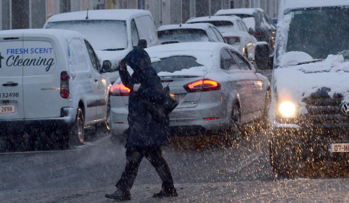Pictures: Snow white Mayo made Tricky road conditions this morning ...