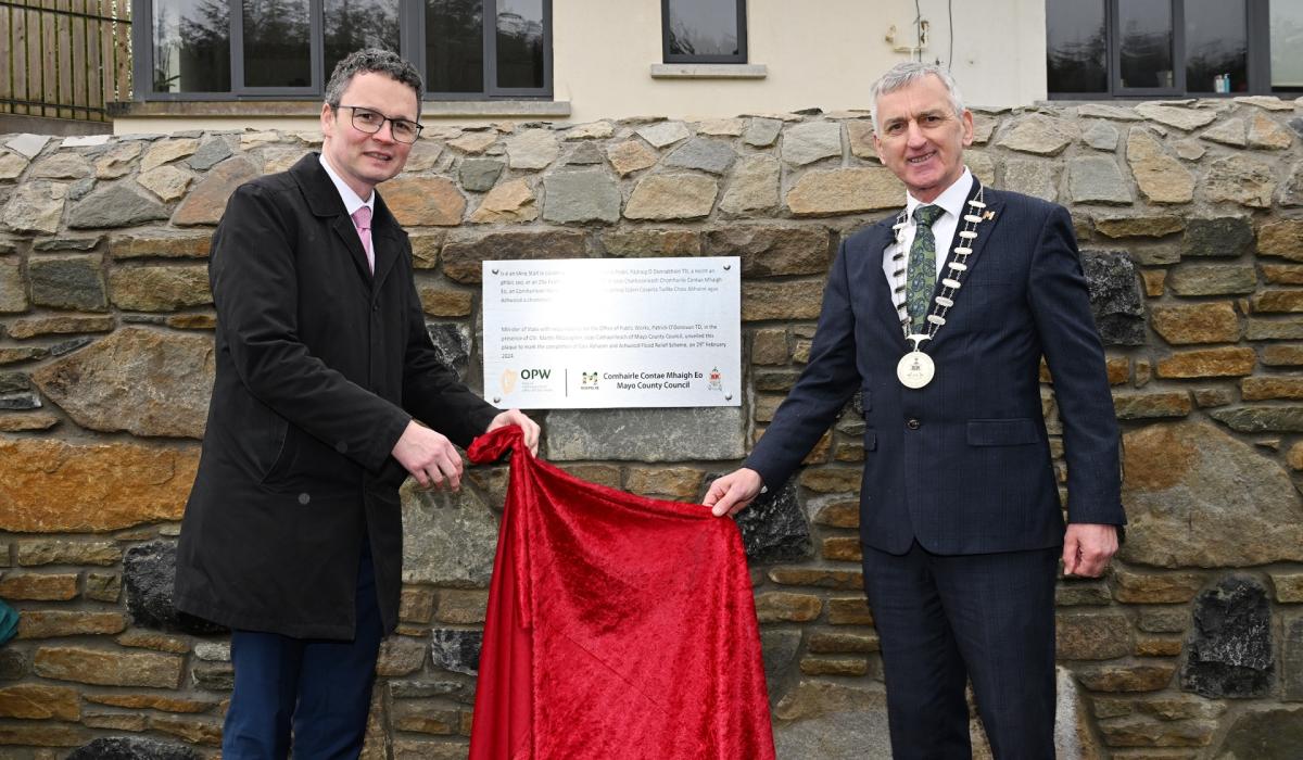 Much needed Westport flood relief scheme officially opened by Minister ...