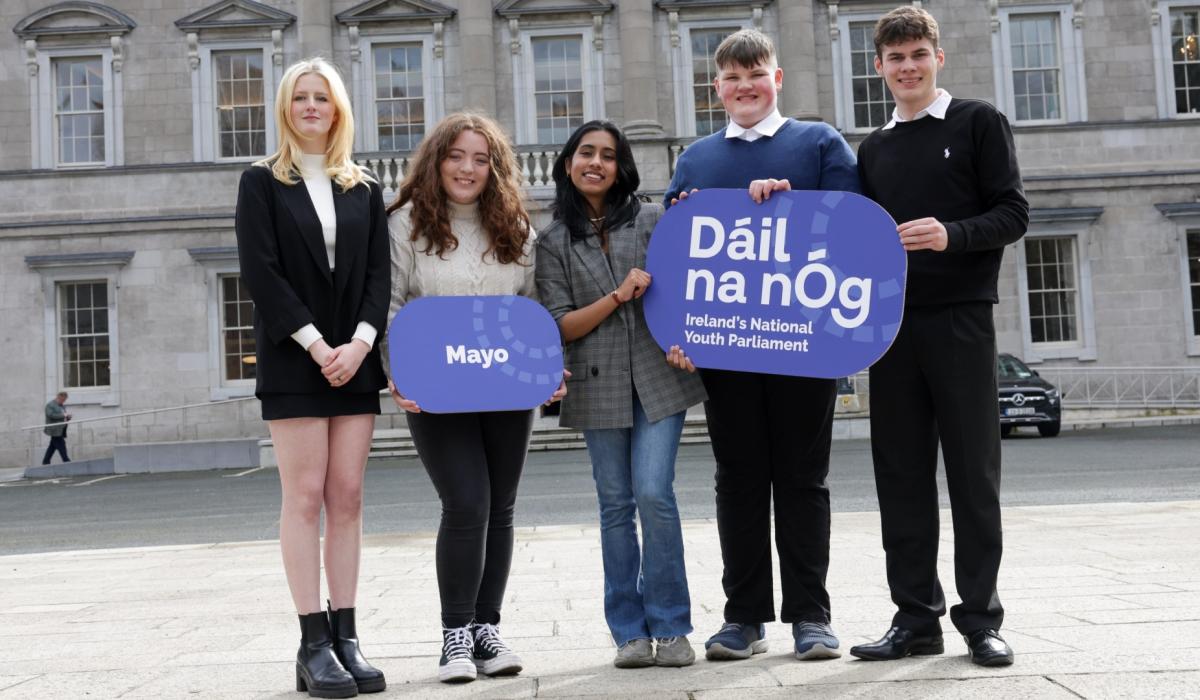 Five young people from Mayo travel to Dáil na nÓg 2024 - Mayo Live