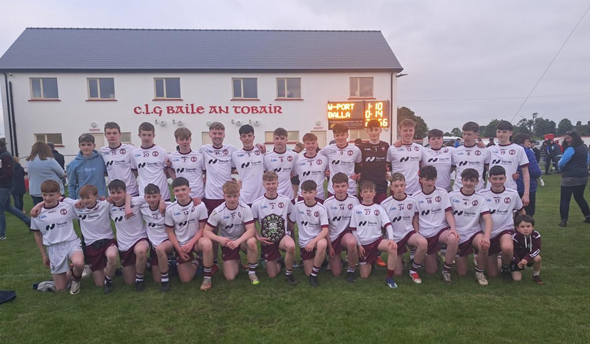 Brilliant Balla boys are league champions - Mayo Live