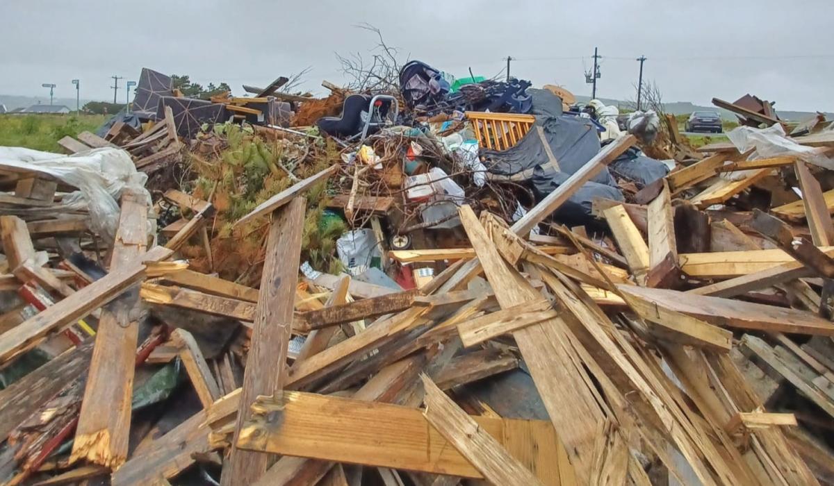 Mayo bonfire site used as dumping ground - Mayo Live