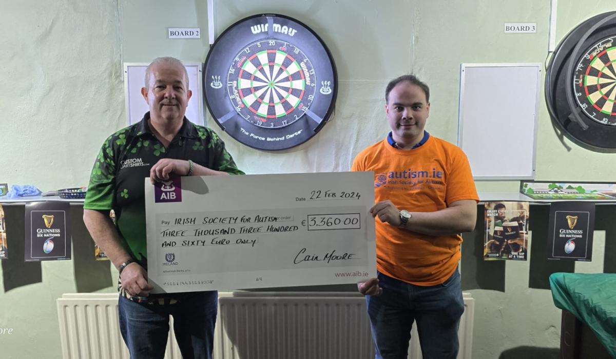 Westport darts event raises thousands for Irish Society of Autism ...