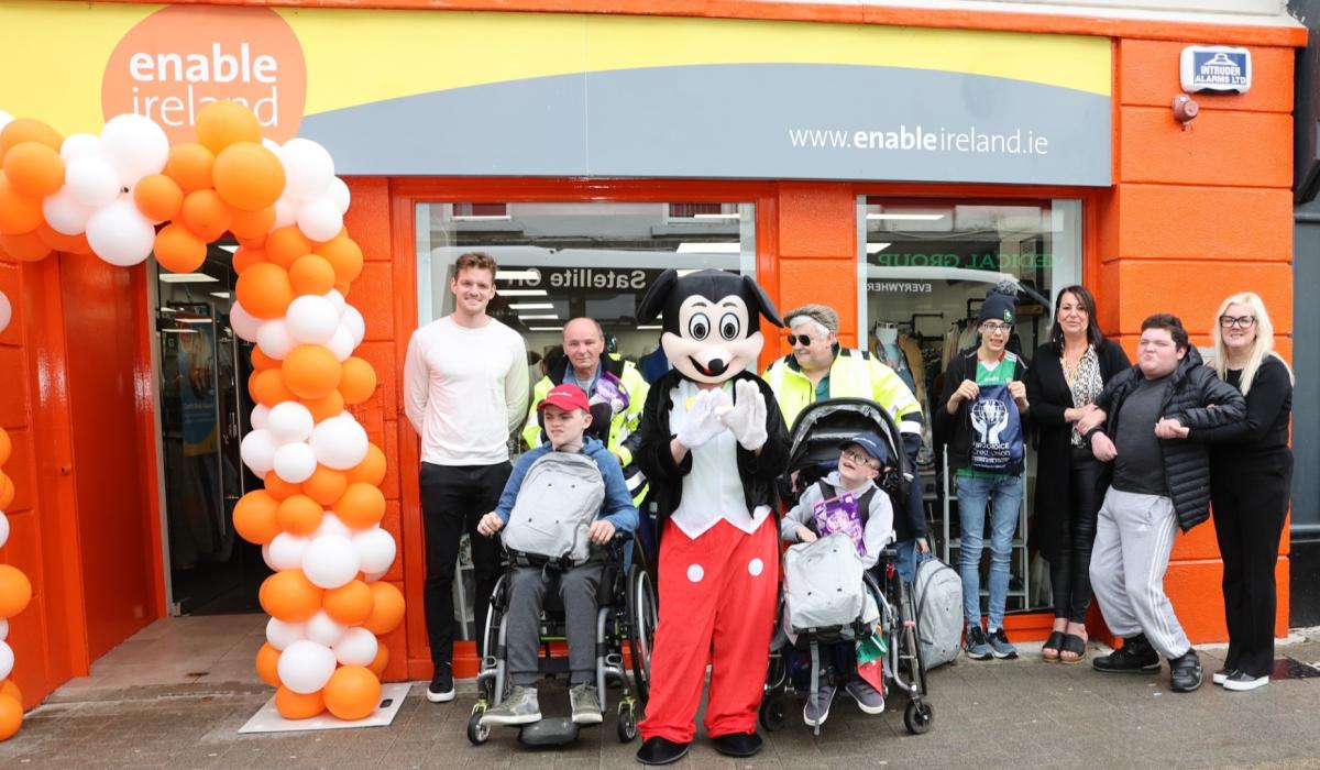 Mayo star officially opens new Enable Ireland store in Castlebar - Mayo ...