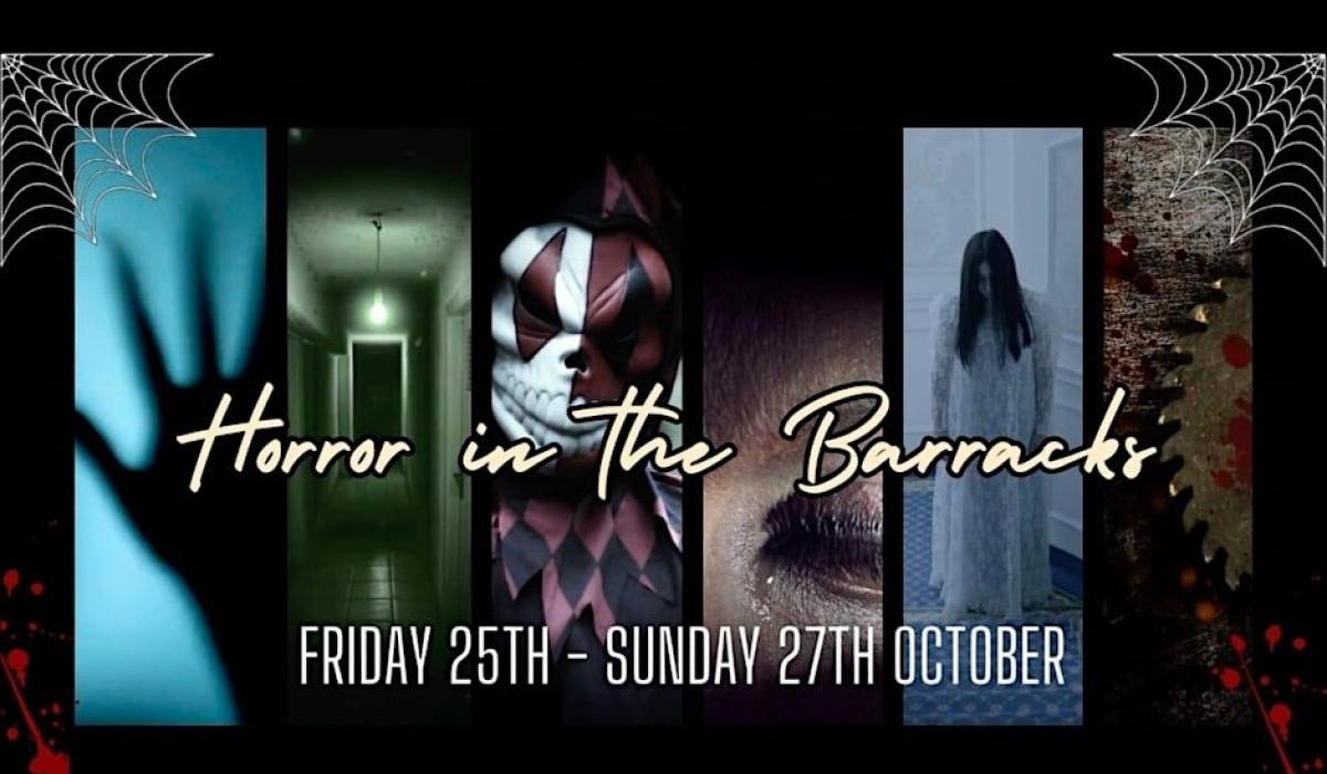 Dates and times released for Mayo Horror in the Barracks 2024 - Mayo Live