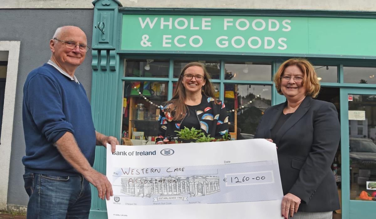 Mayo man donates proceeds from Flower and Shrub Sale to Western Care ...