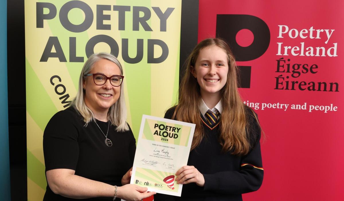 Mayo student recognised as finalist in National poetry competition ...