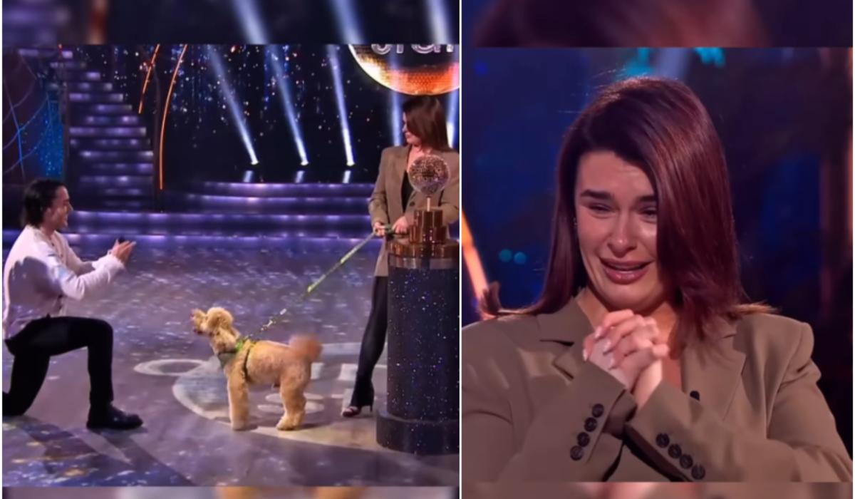 WATCH: Moment Jake Carter proposes to Karen Byrne on RTE Dancing With ...