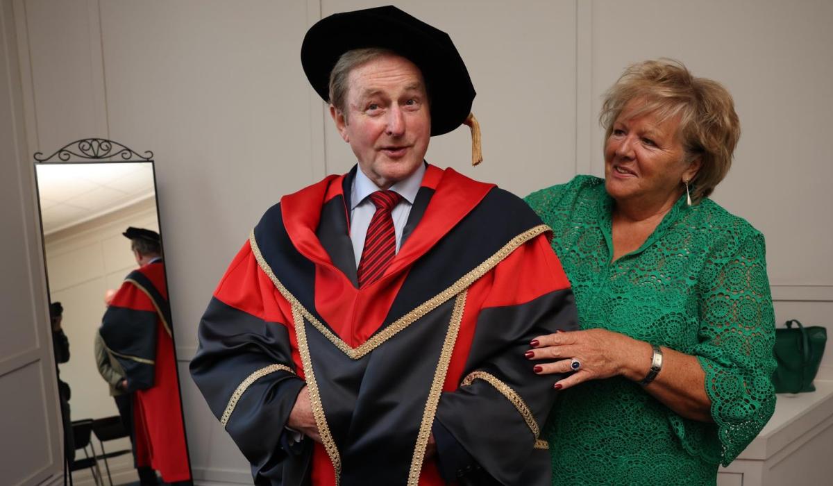 Kenny honoured and privileged to receive honour from DCU - Mayo Live