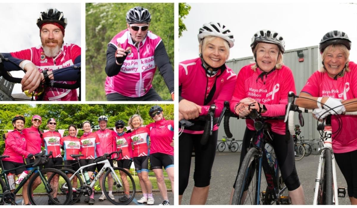 PHOTOS: Mayo Pink Ribbon charity cycle - Page 1 of 36 - Mayo Live
