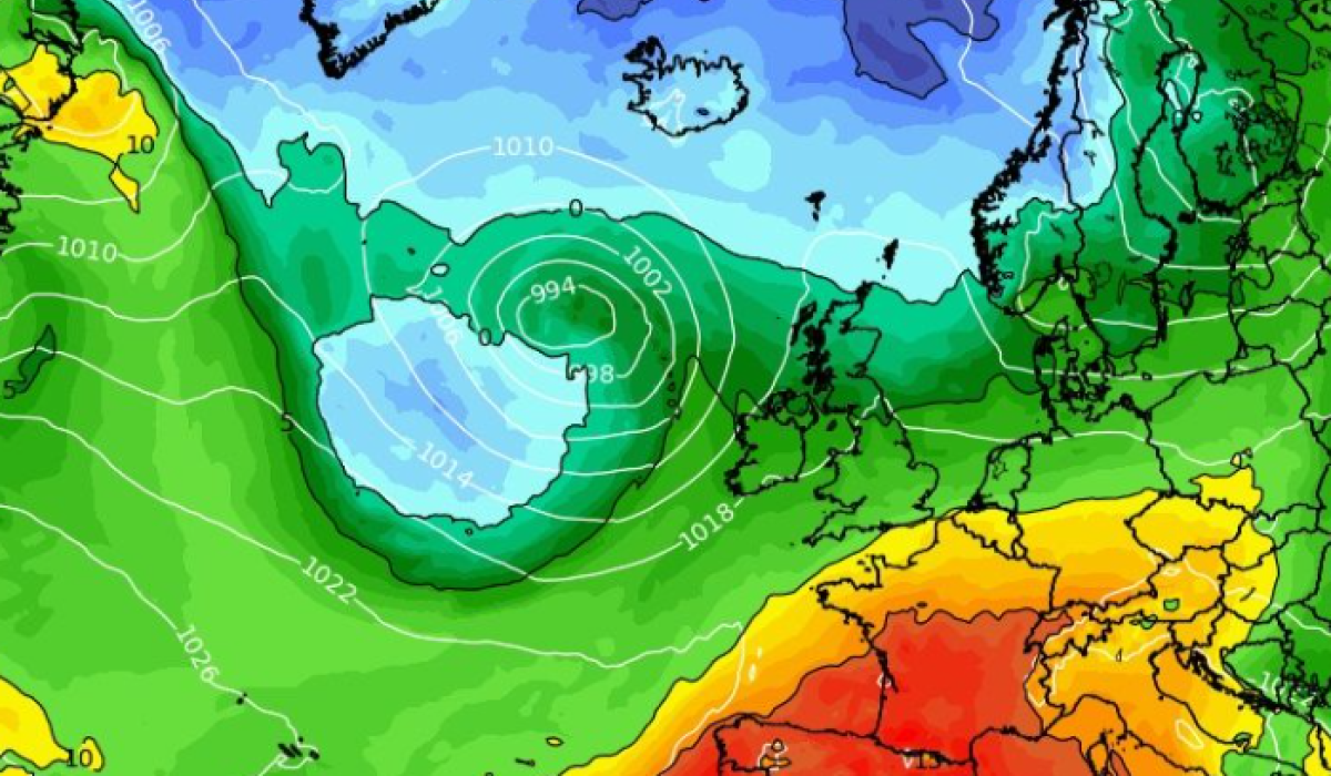 Met Éireann warns of 'Atlantic regime' amid brutal June Bank Holiday ...