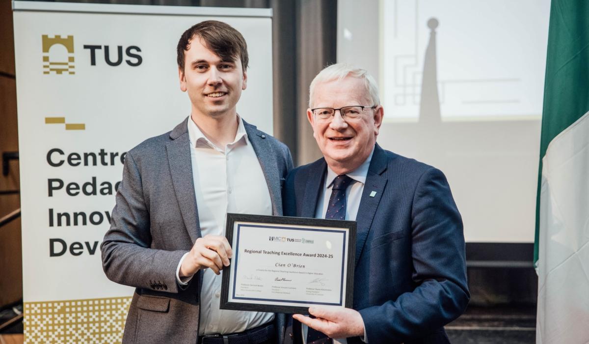 Mayo academic recognised with prestigious teaching excellence award ...