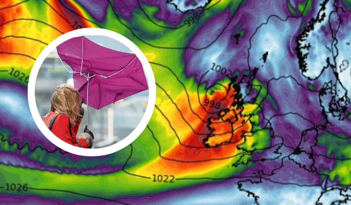 Ireland storm latest from Met Éireann with Bank Holiday Monday in the ...