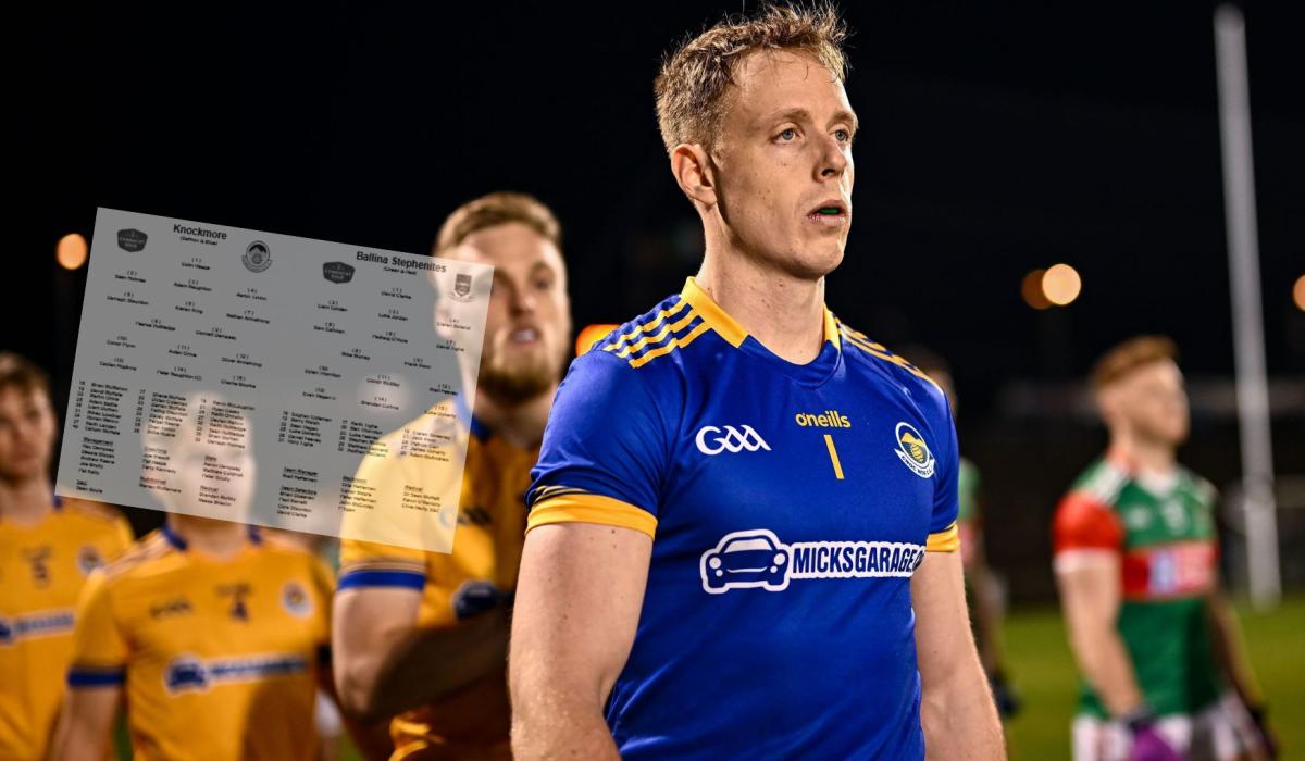 REVEALED: Teams announced for Mayo Championship semi-finals - Page 4 of ...