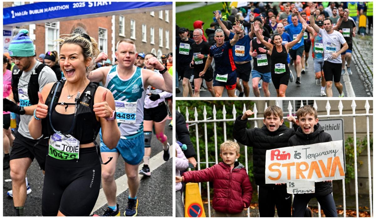 PICTURES: Spot the Mayo faces among thousands running the 2025 Dublin ...