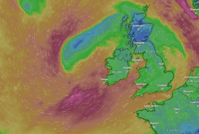 Met Eireann spots more strong winds on way to Ireland in wake of Storm ...