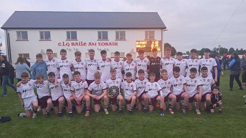 Brilliant Balla boys are league champions - Mayo Live