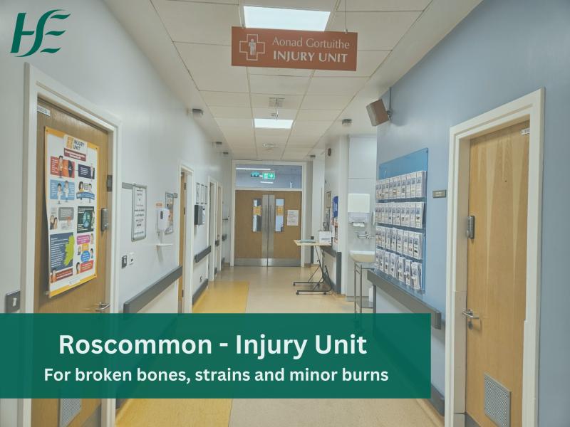 Roscommon Injury Unit open to the Mayo public this winter - Mayo Live