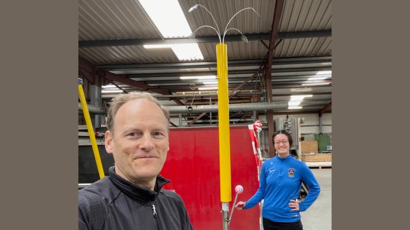 Mayo artist creates Sound Sculpture for special needs school - Mayo Live